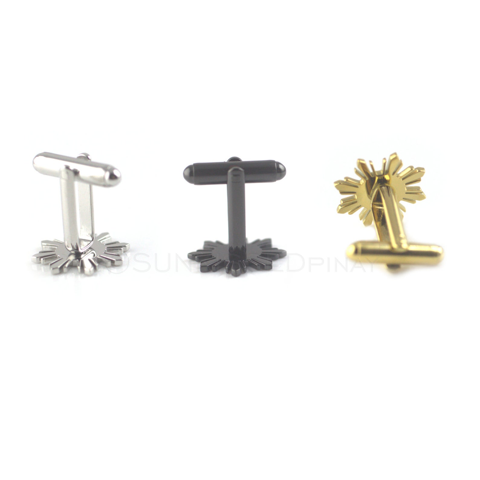 Philippine Sun Cufflinks Filipino Wedding Men's - Etsy