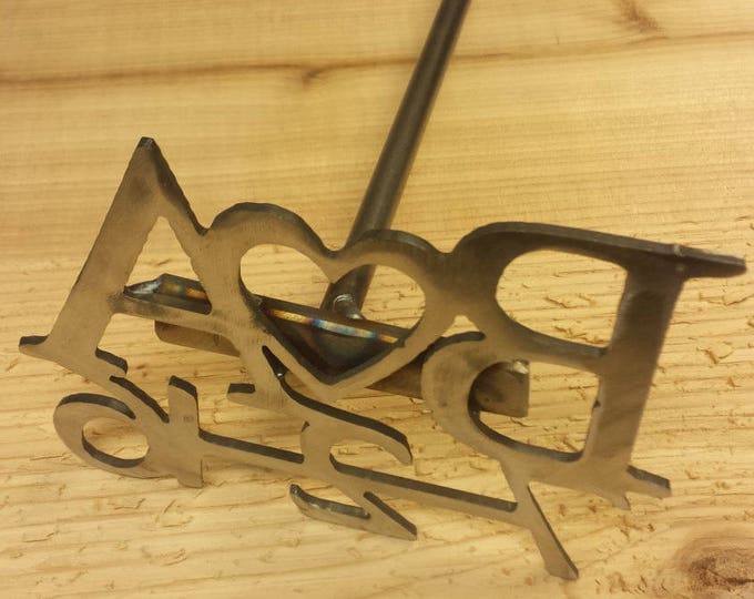 Nice Heavy Duty Metal Letter Branding Iron Wedding Unity Personalized ...