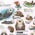Animal Assortment Stickers Japanese Stickers Reference C6829-32 - Etsy