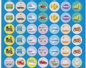 Car Stickers Transportation Stickers Reward Stickers - Etsy