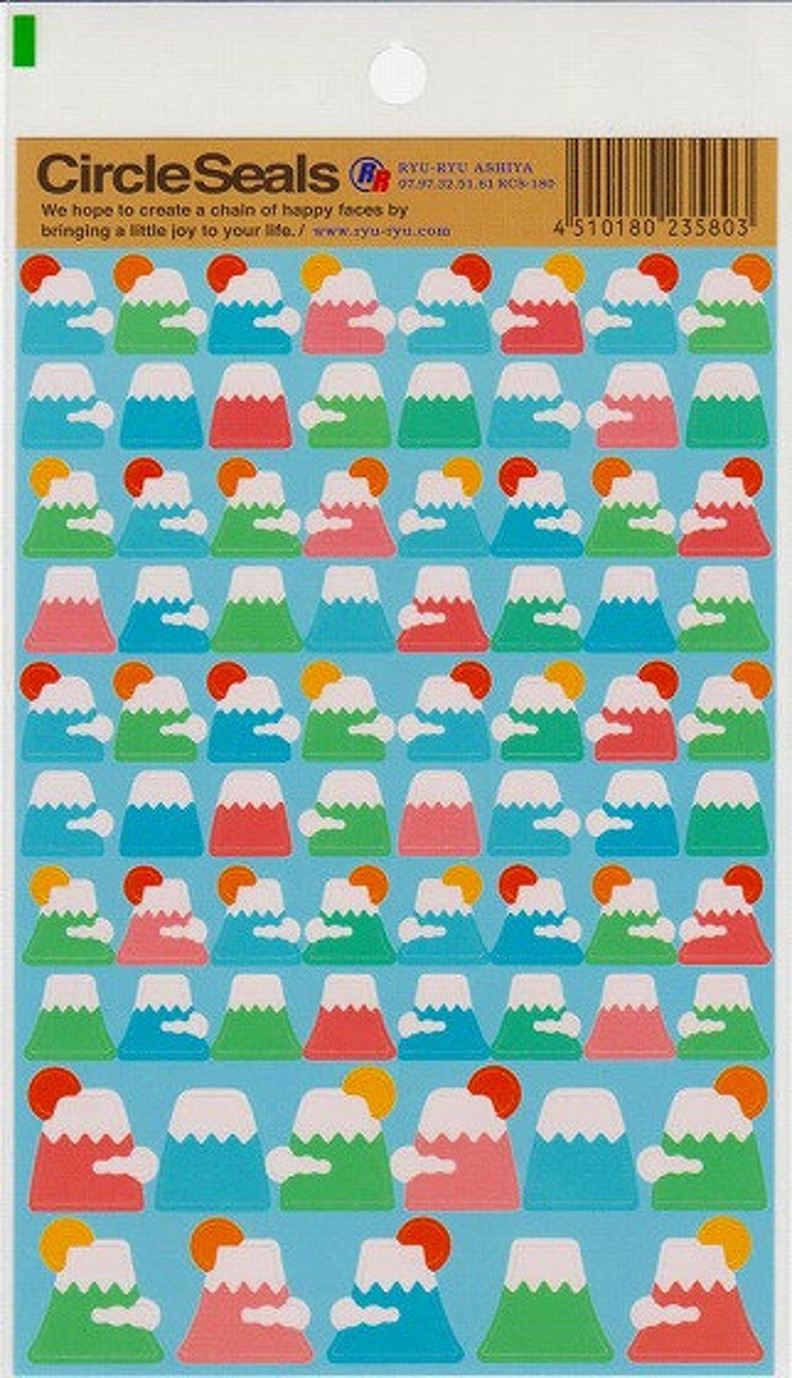 Mt Fuji Stickers Japanese Stickers Reference | Etsy