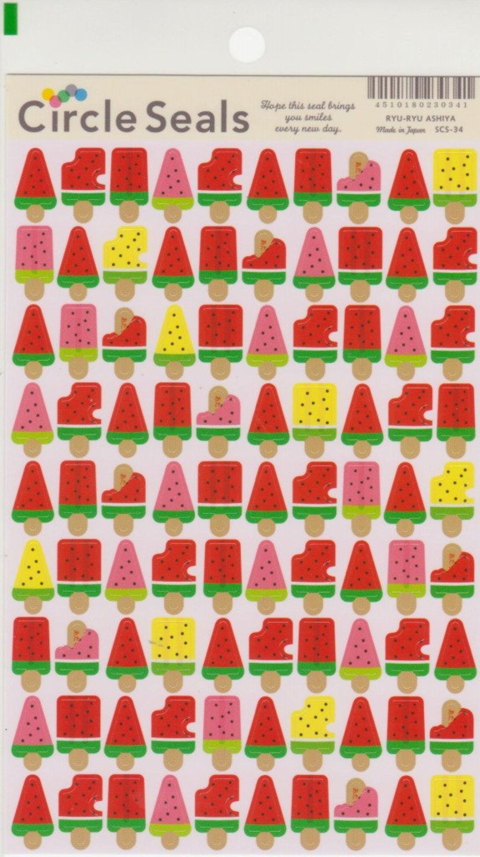 Watermelon Stickers Fruit Stickers Popsicle Stickers - Etsy