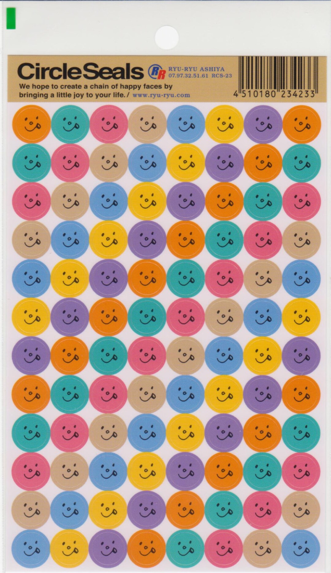 Face Stickers - Smiley Stickers - Circle Seals - Reference C3666-68 - Etsy