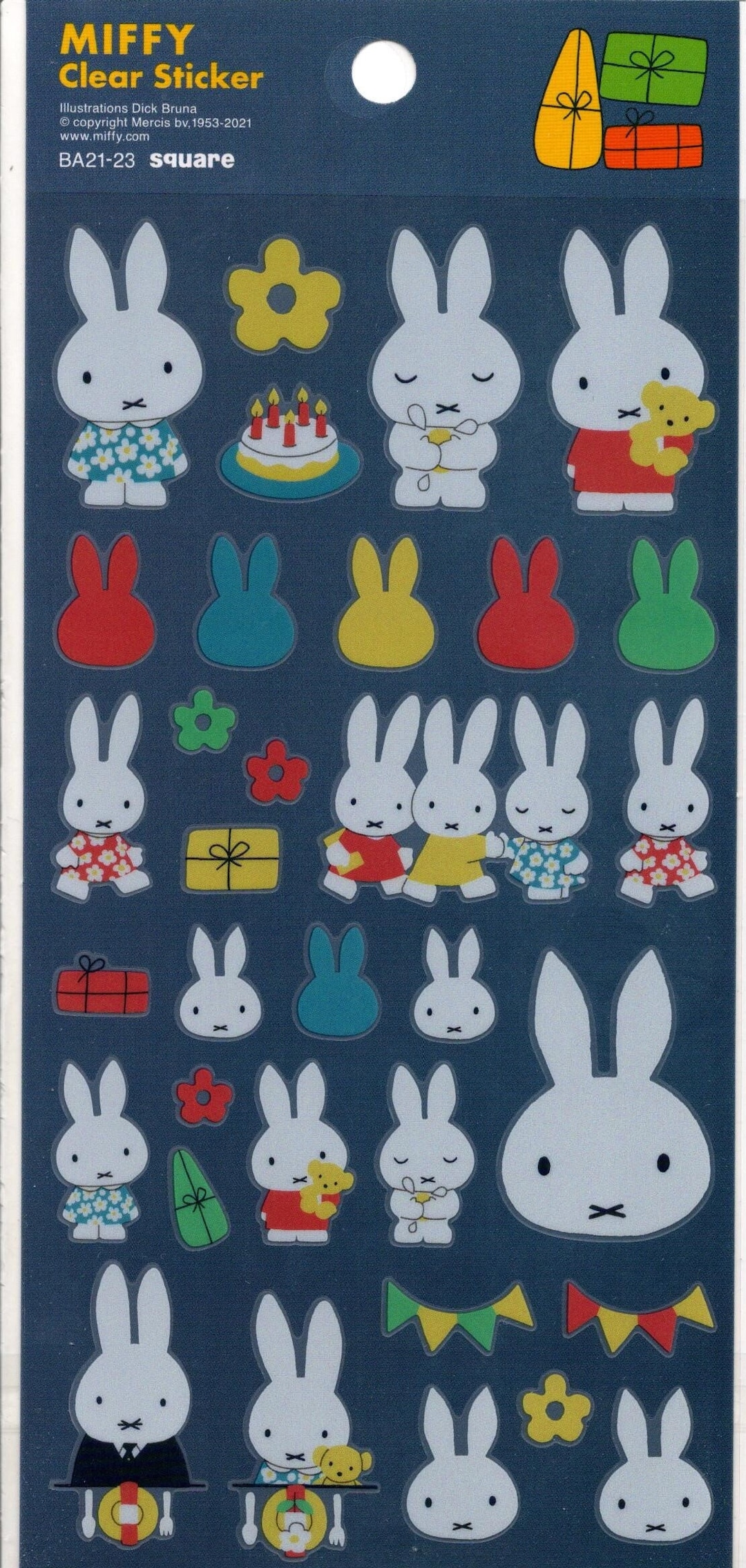Miffy Stickers - Party Stickers - Reference #A8013-15 - Etsy