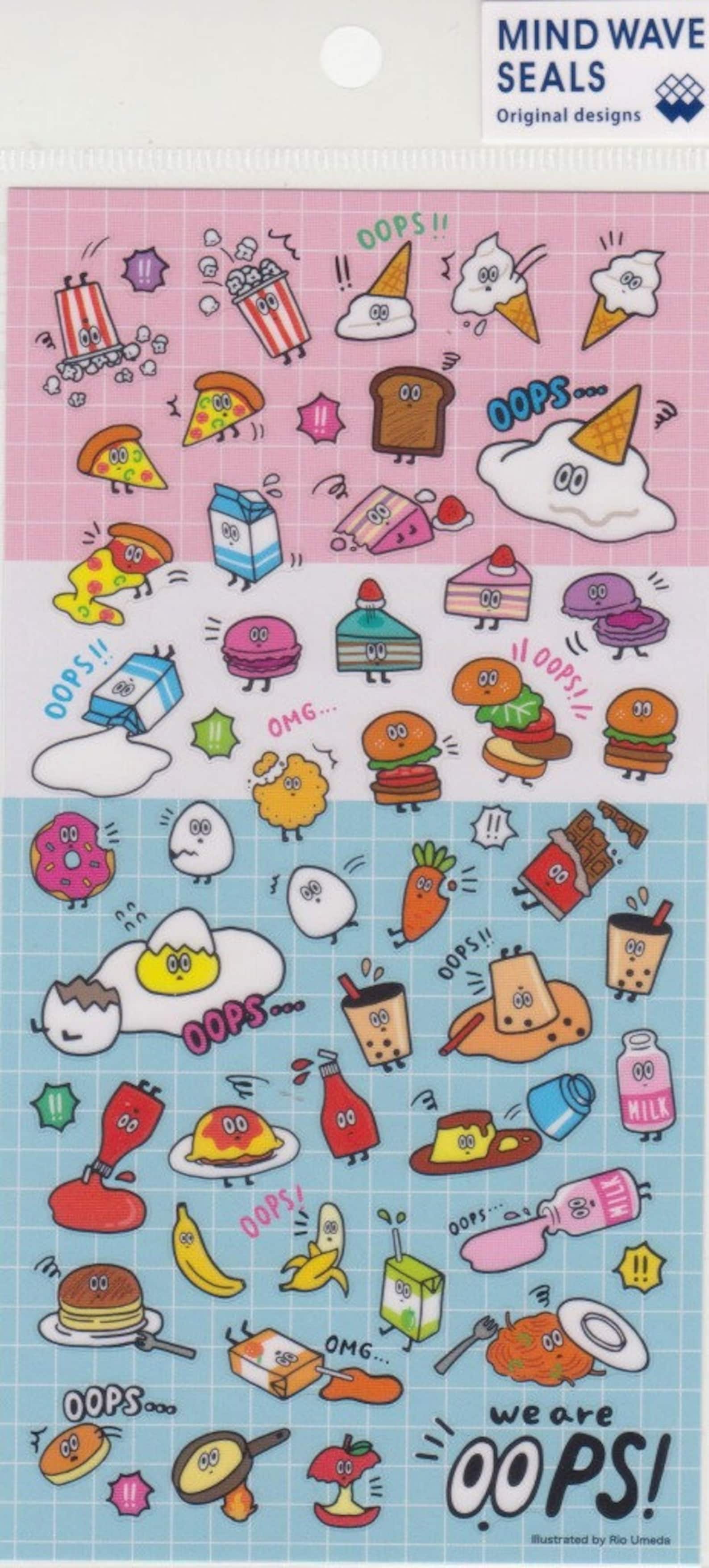 Oops Stickers Mind Wave Stickers Reference - Etsy