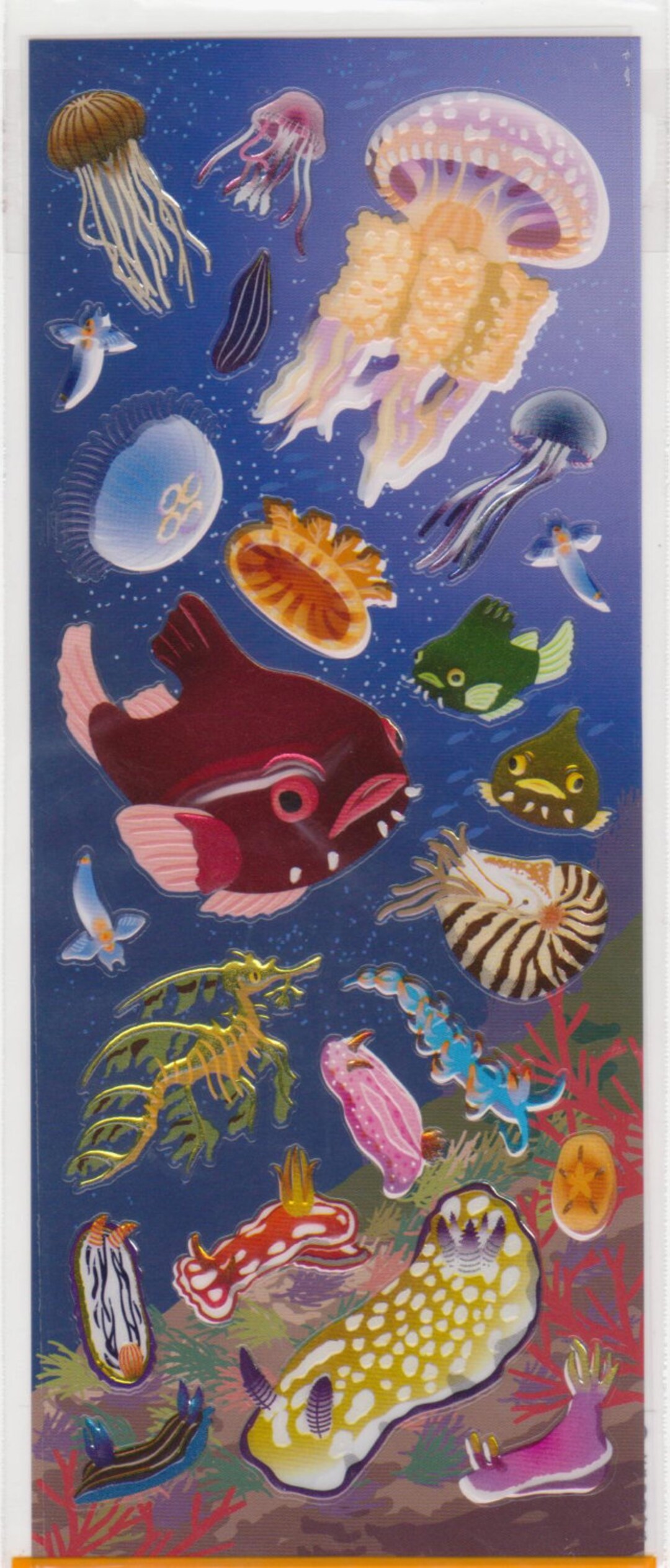 Sea Life Mind Wave Reference T8643 - Etsy