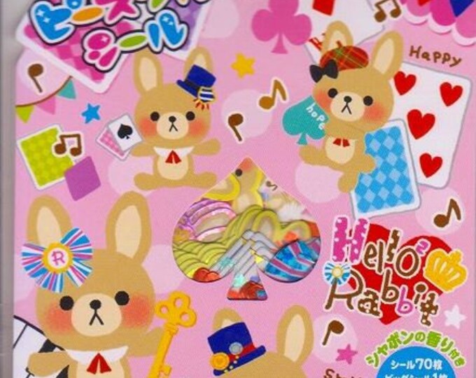 Rabbit Stickers 71 Flake Stickers Mind Wave Stickers Reference F1891 - Etsy