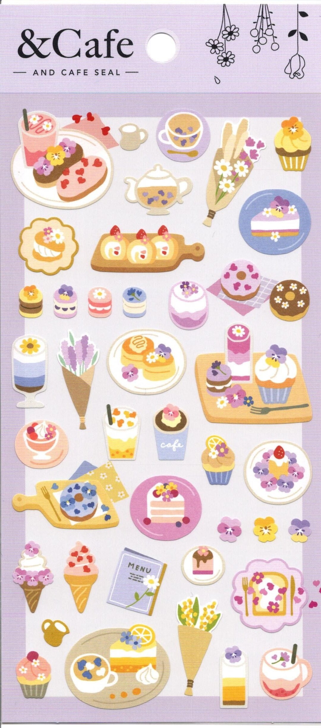 Cafe Stickers - Afternoon Tea - Foodie Stickers - Mind Wave Stickers ...