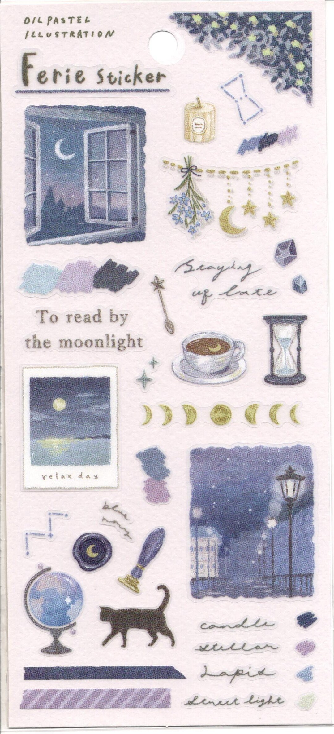 Night Sky Stickers - Ferie Stickers - Reference #A11201 - Etsy