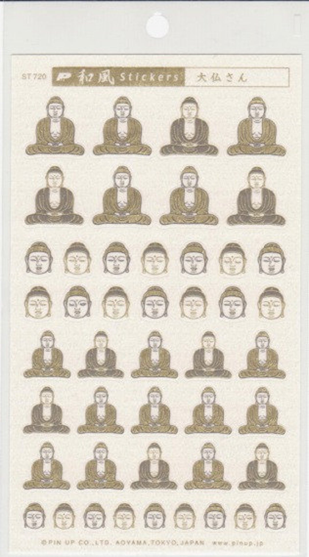 Buddha Stickers - Paper Stickers - Reference #A979#A1784-87#TH2708-10 ...