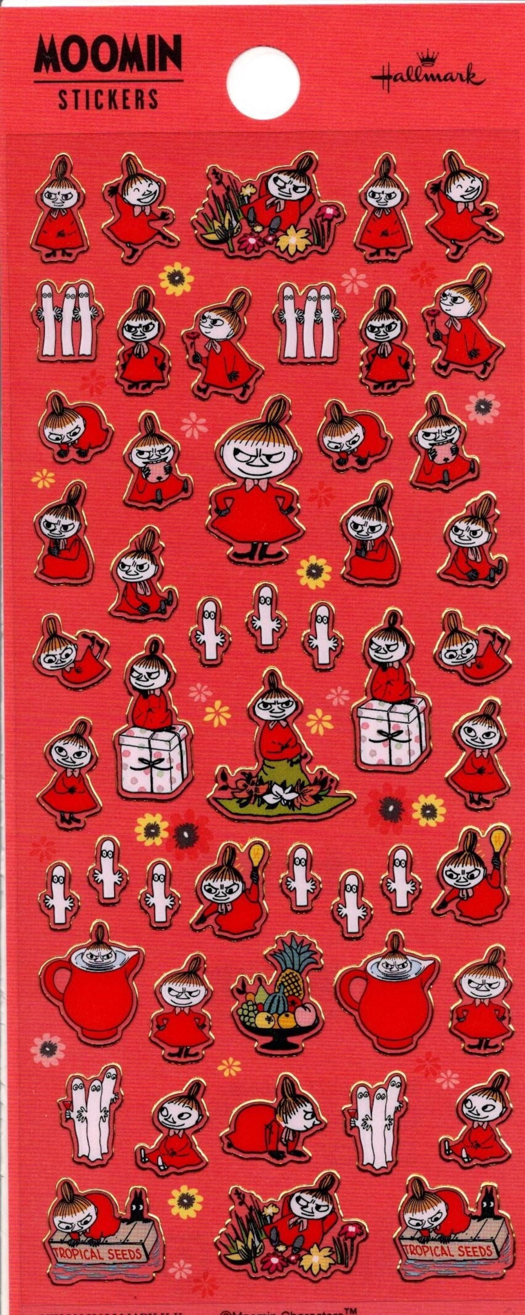 Moomin Stickers Hallmark Reference IN6000-03S6757 - Etsy