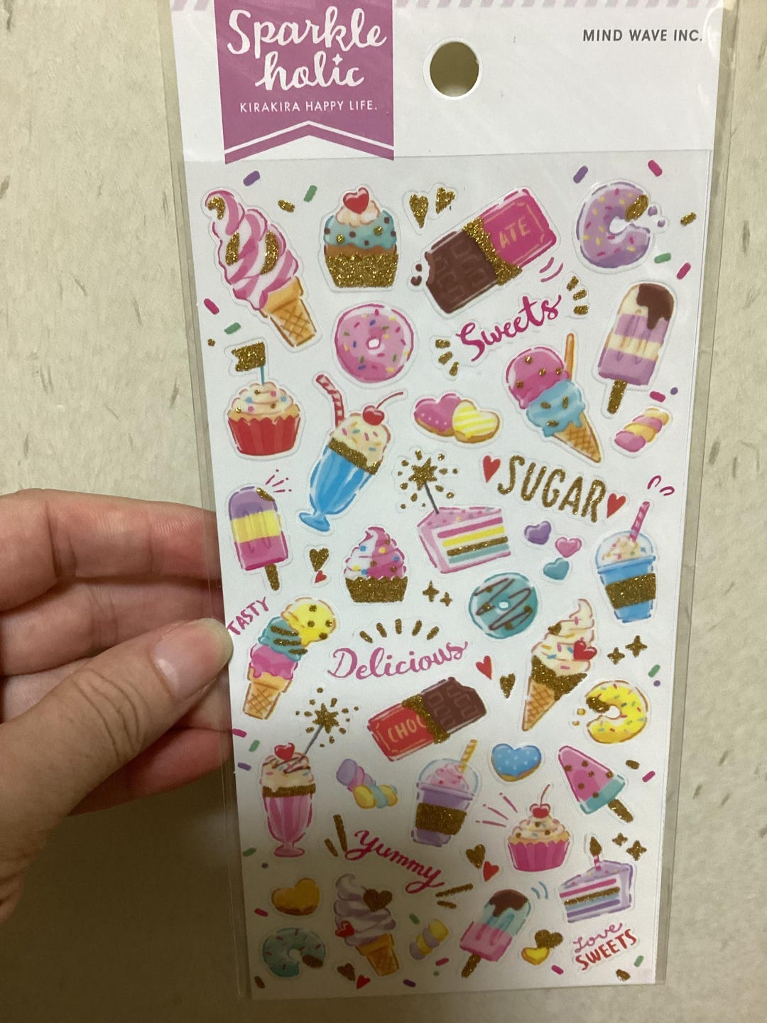 Sweets Stickers - Sparkle Stickers - Mind Wave Stickers - Etsy
