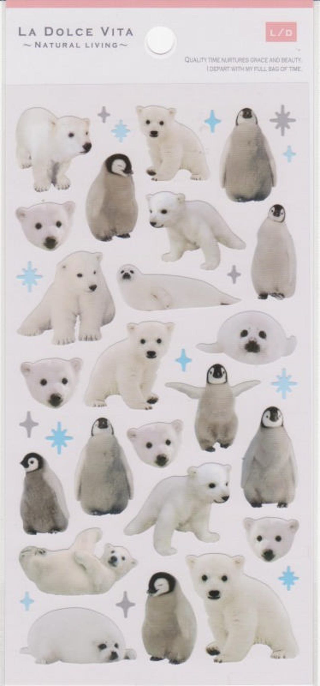 Polar Bear Stickers - Penguin Stickers - La Dolce Vita Stickers - Mind ...