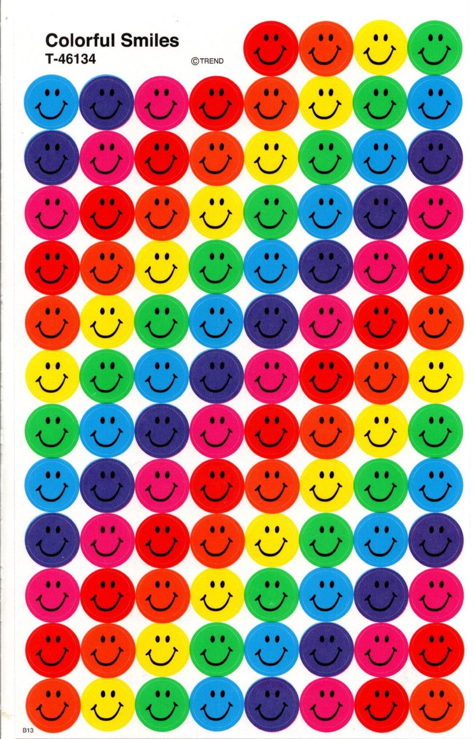 Smiley Face Stickers Reference C923A5273-74 - Etsy