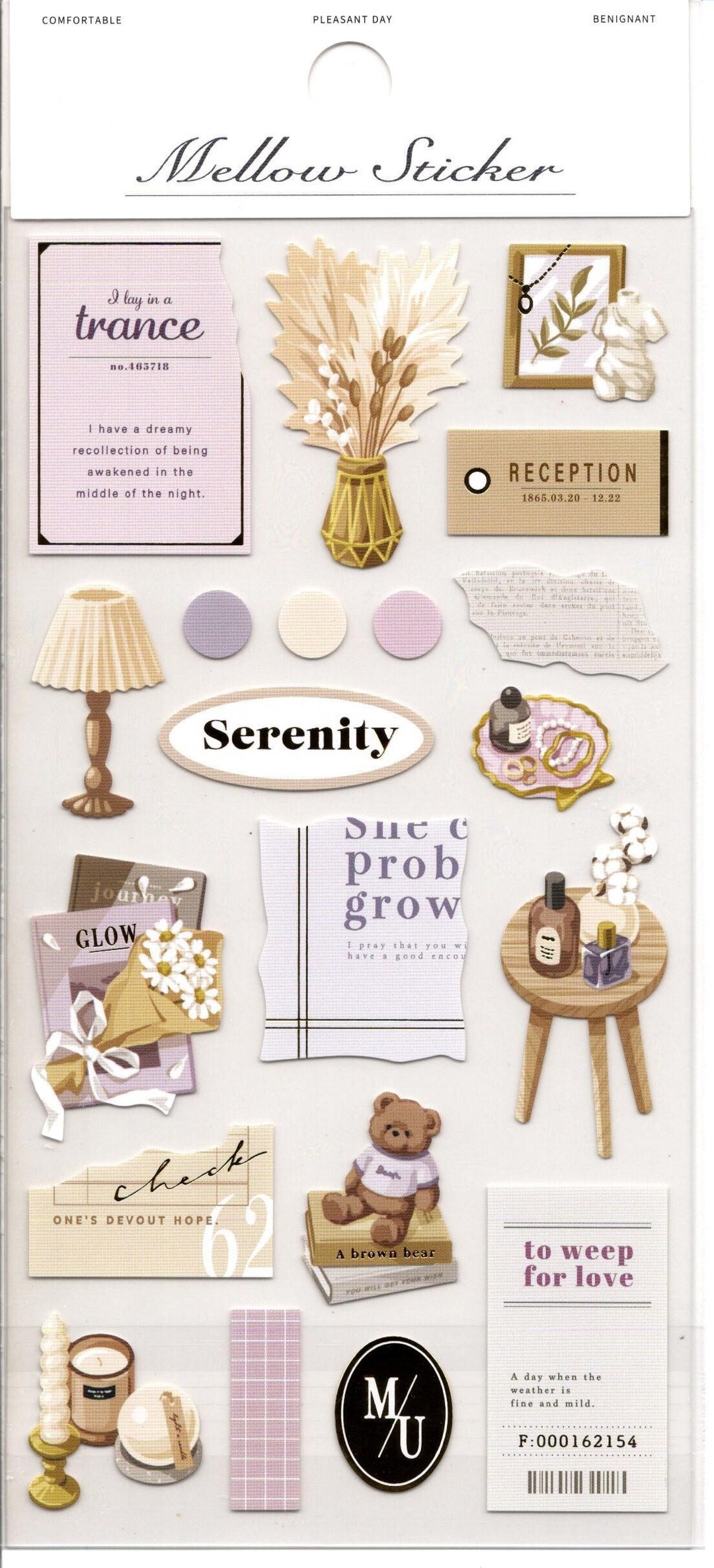 Mellow Stickers Reference A8037 - Etsy