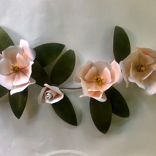 3D Magnolia Flower SVG Digital Die Cut Paper Piecing Patterns - Etsy