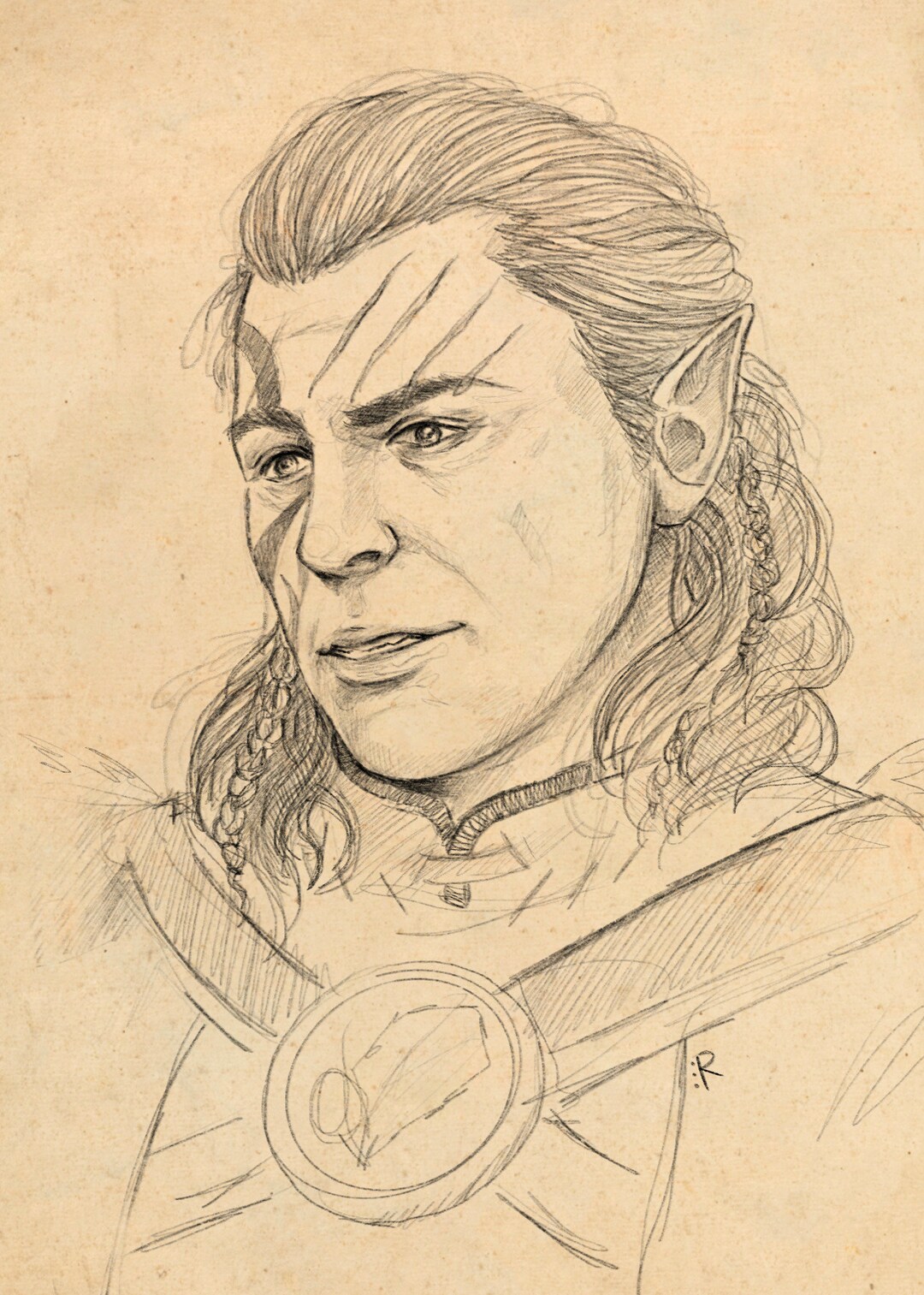 Portraits Inspired by Companions From Baldurs Gate 3 Astarion, Halsin ...