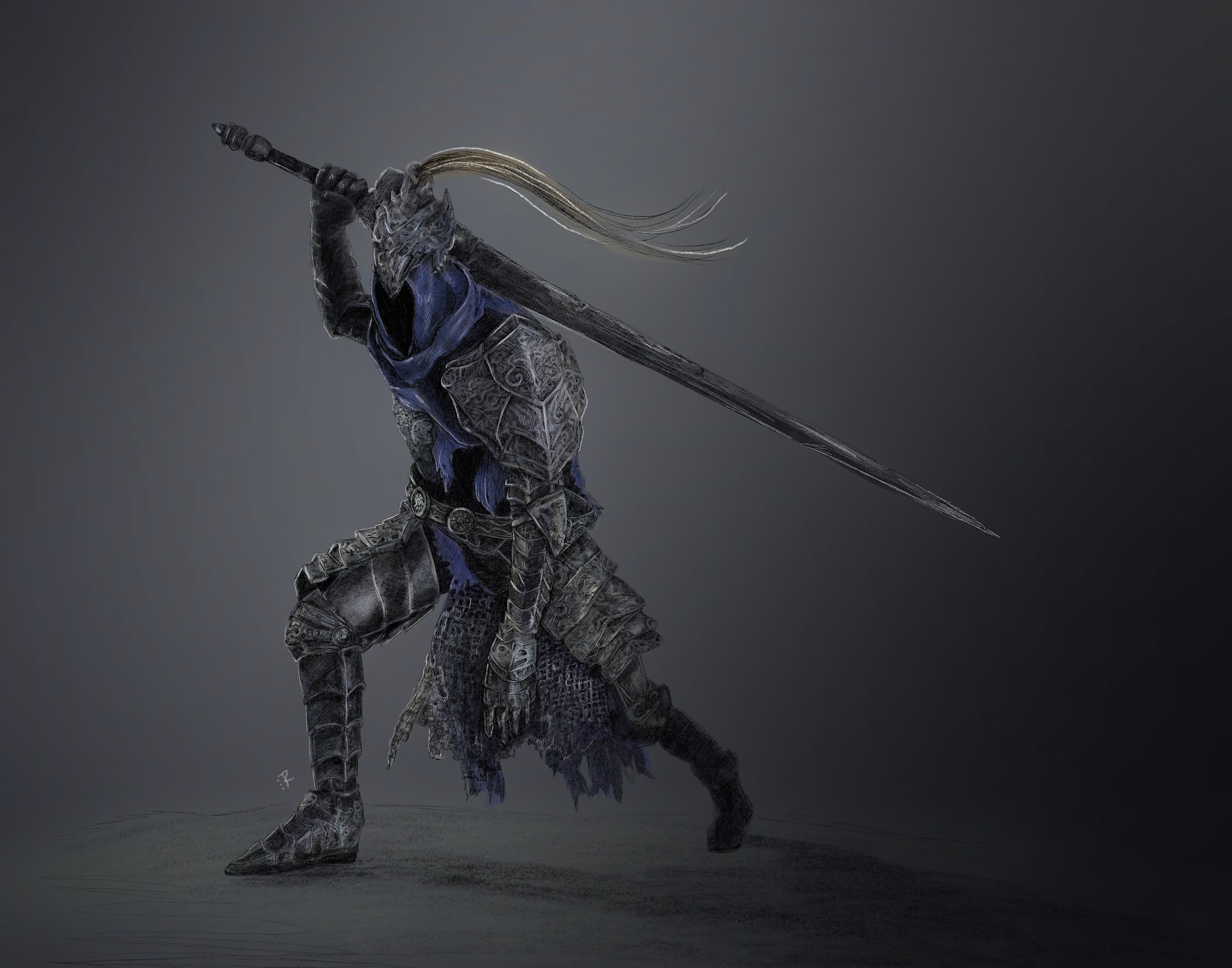 Dark Souls Knight Artorias Fan Art