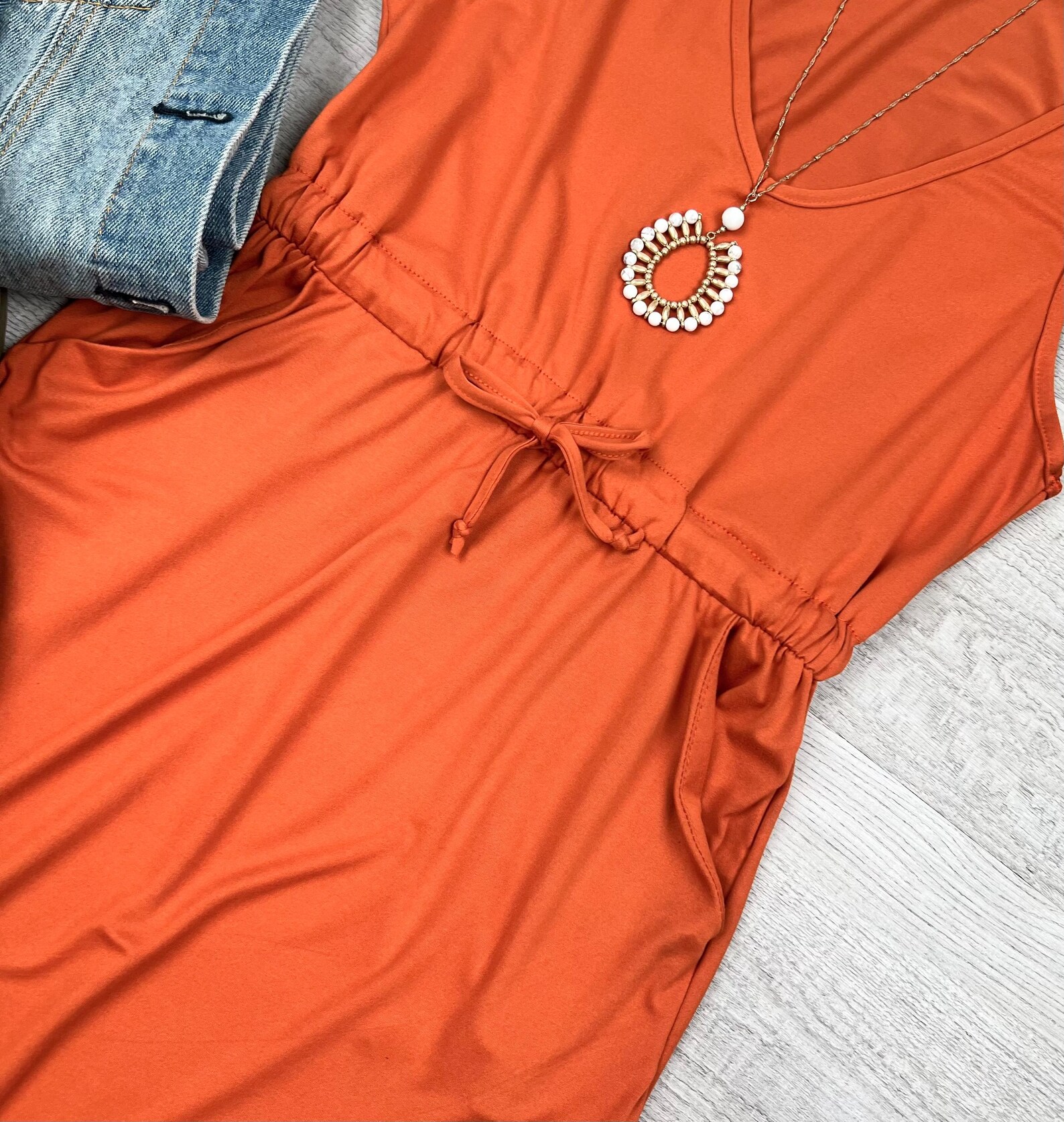 Brooke Sleeveless Pocket Dress: Comfy Casual Style - Etsy