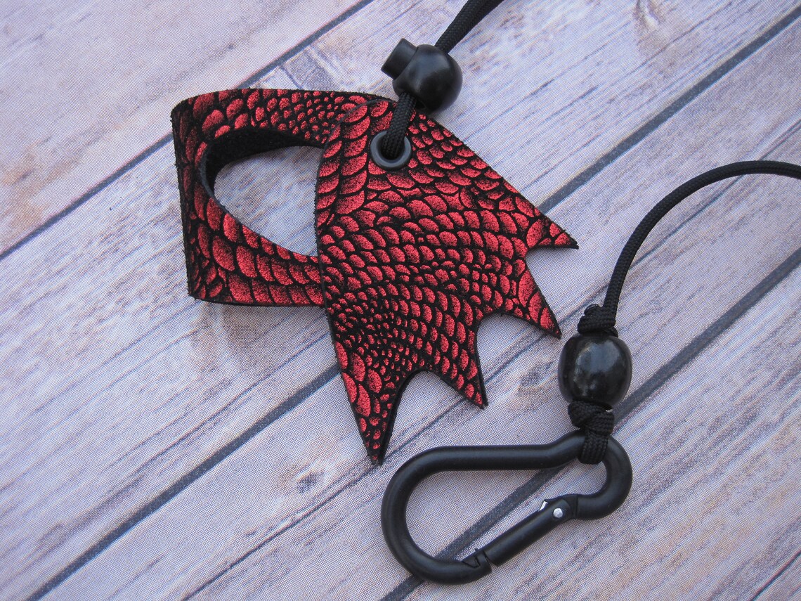 Leather Lizard Harnessfire Dragon With Wings - Etsy