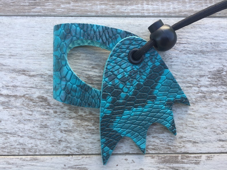 Turquoise Python Harness With Wings - Etsy