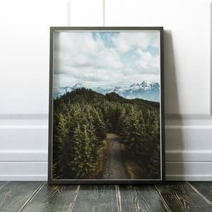 Forest Print, Forest Photography, Nature Prints, Forest Wall Art ...