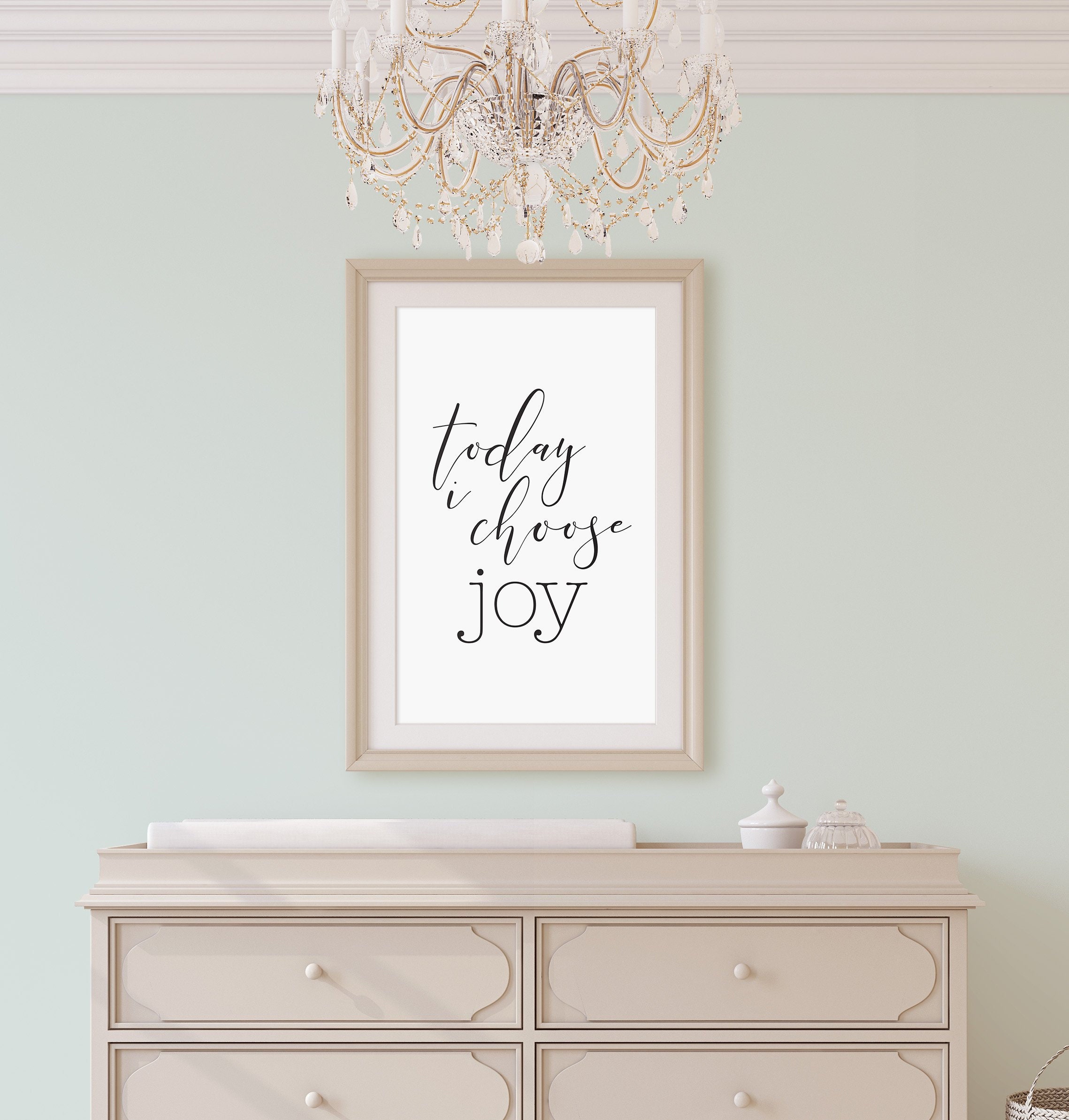 Today I Choose Joy Joy Sign Joy Printable Joy Prints Joy | Etsy