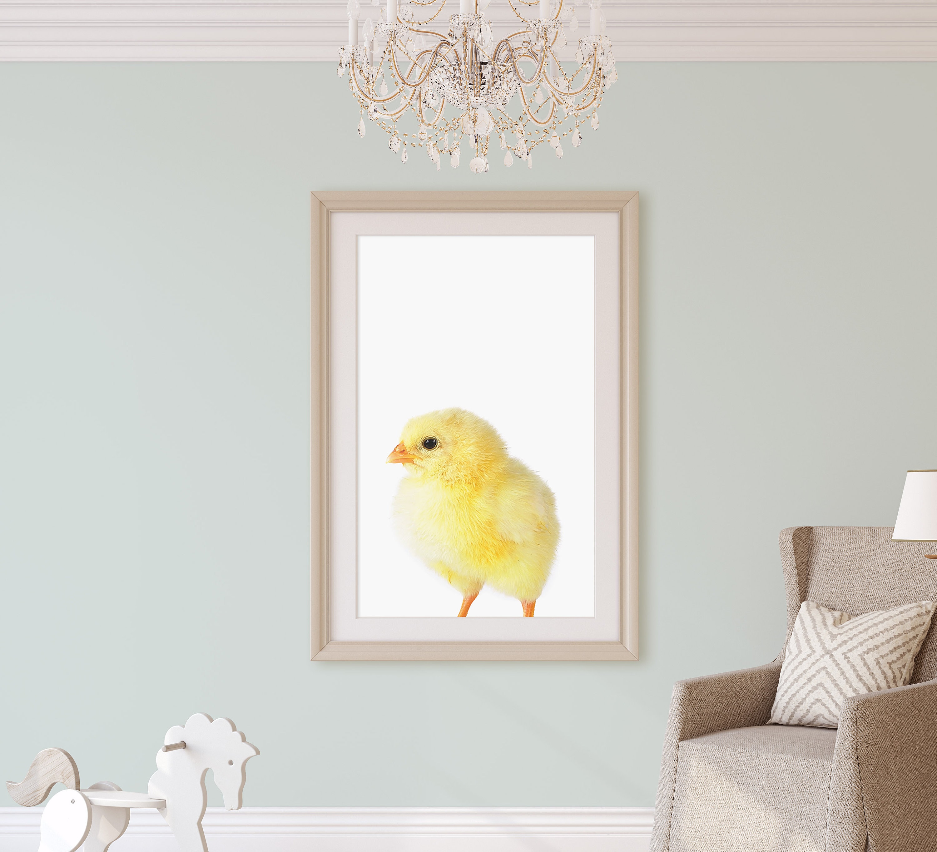 Nursery Decor, Chick Print, PRINTABLE Art, Nursery Art, Baby Animal ...