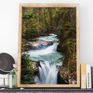 Nature Prints, Waterfall Print, Waterfall Art, Waterfall Poster ...