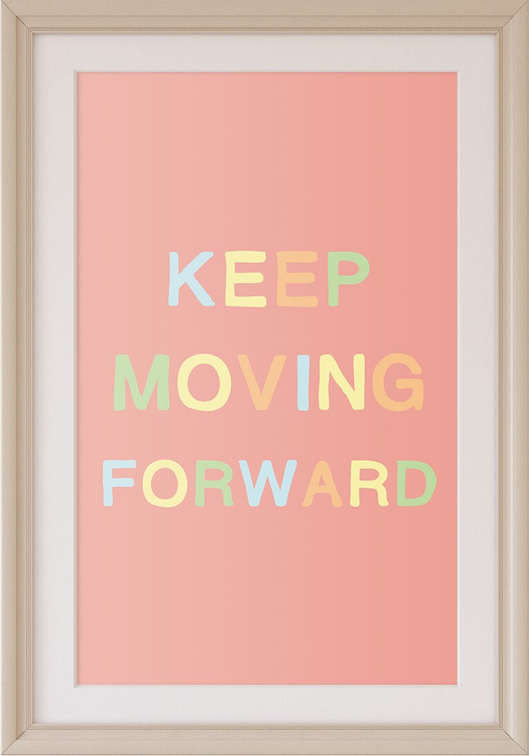 Keep Moving Forward, Printable Quote, Prints, Inspirational Wall Art ...