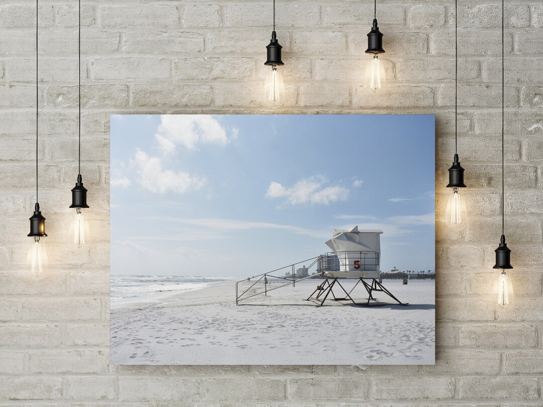 Lifeguard Photo Beach Decor Beach Print Surfing Print - Etsy