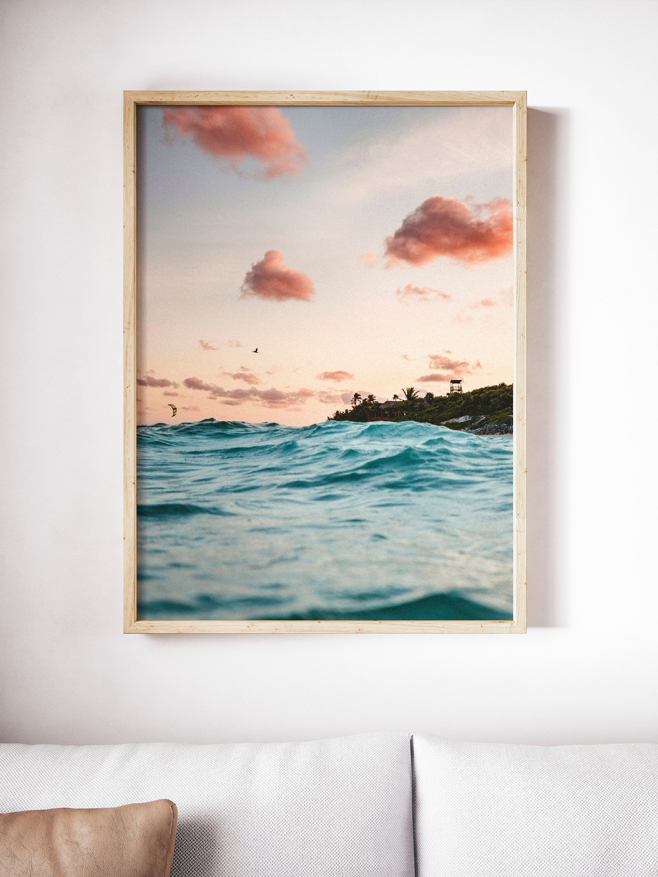 Prints Art & Collectibles Digital Prints Sea photo Ocean-Sea Large ...