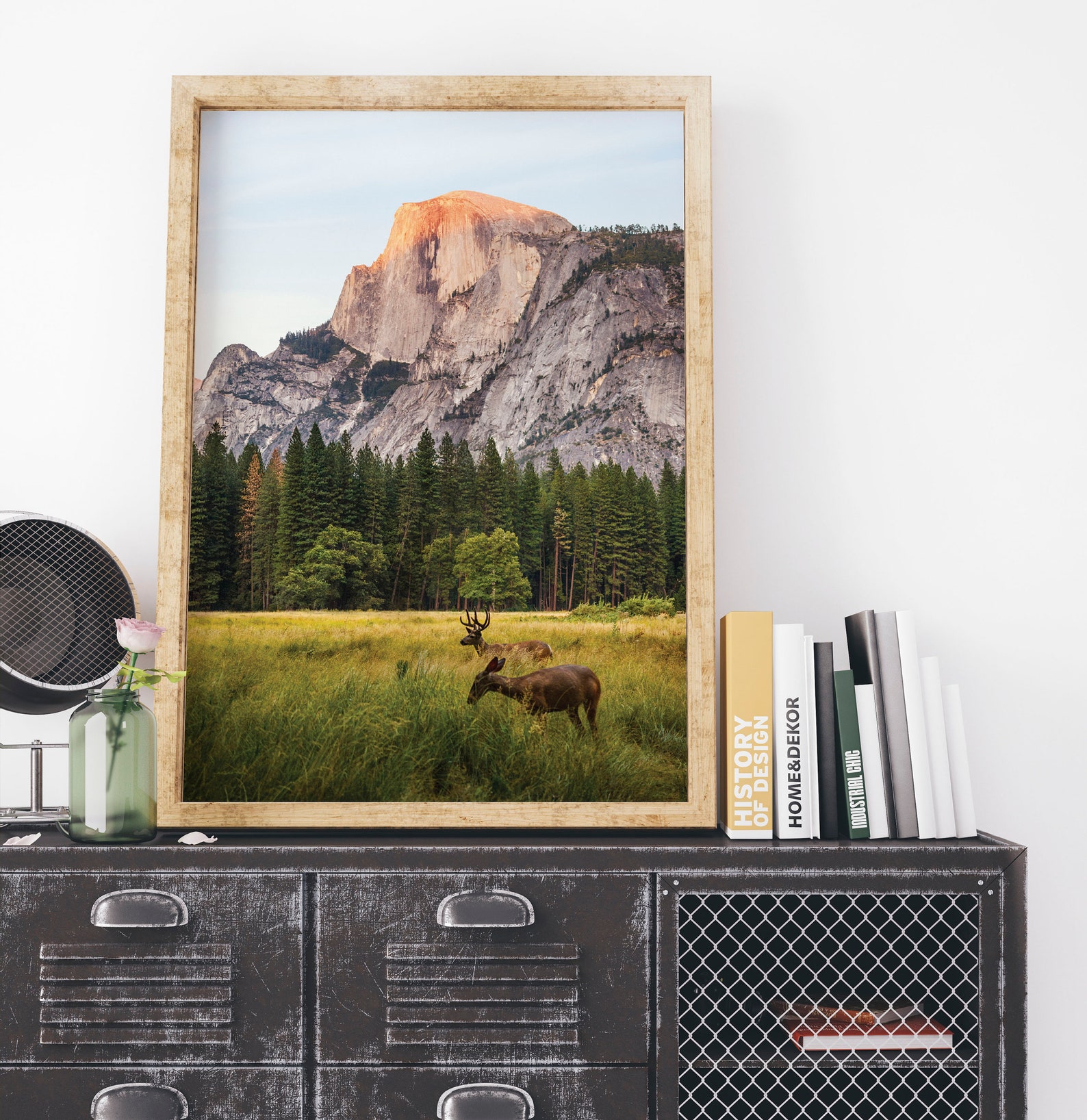 Yosemite Printable Instant Download Half Dome Sunset - Etsy