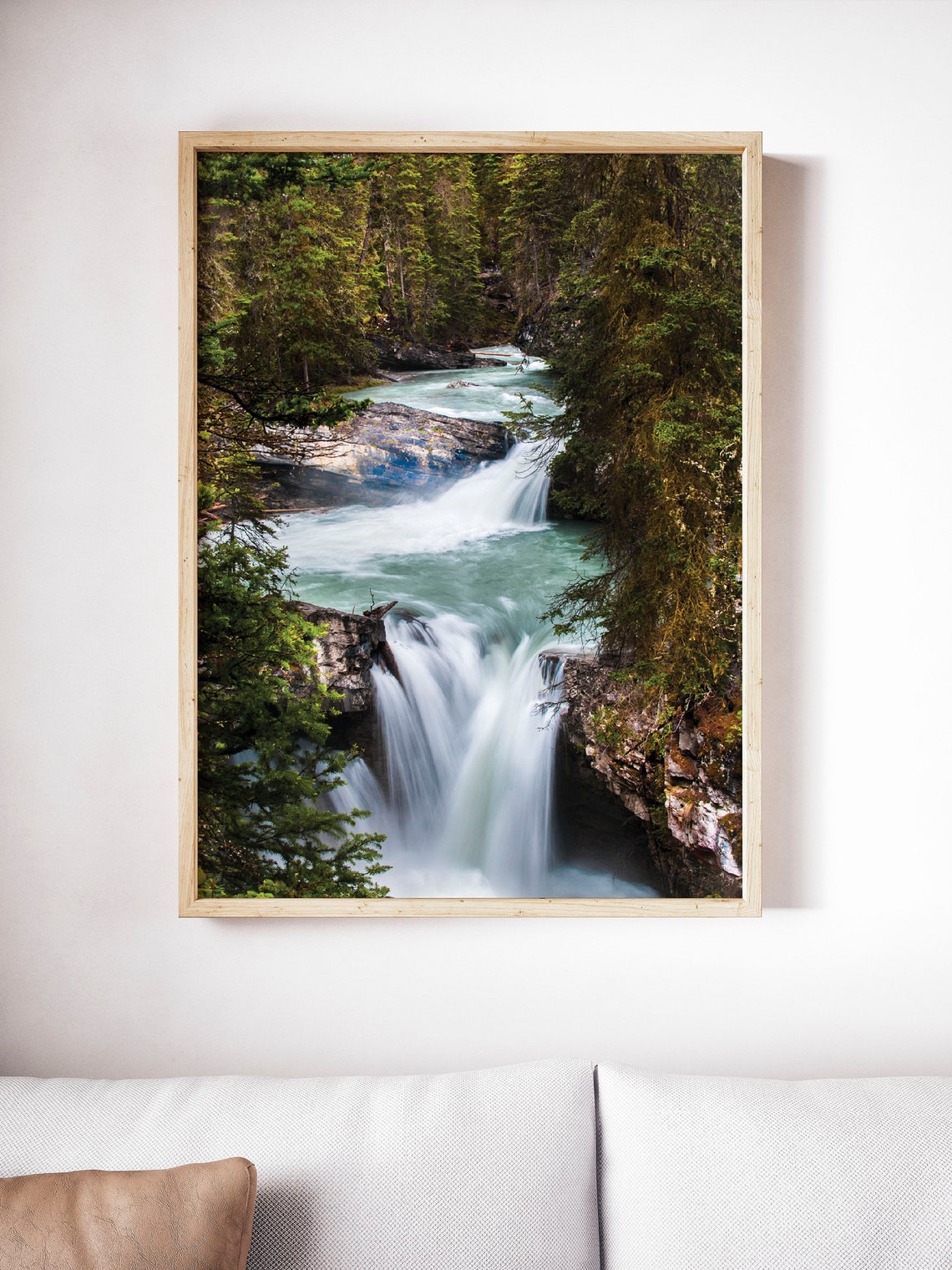 Nature Prints Waterfall Print Waterfall Art Waterfall | Etsy