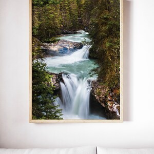 Nature Prints, Waterfall Print, Waterfall Art, Waterfall Poster ...