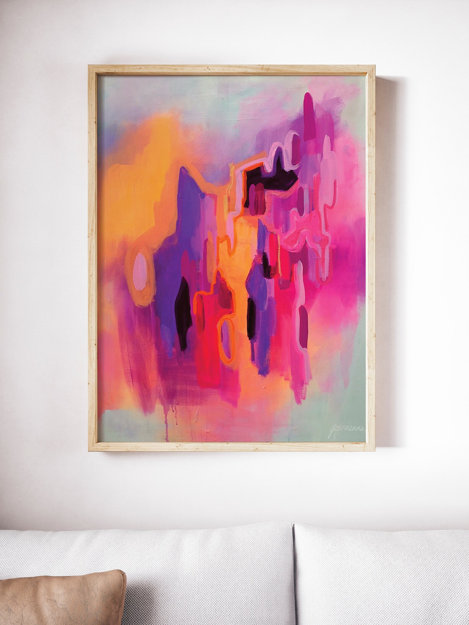 Abstract art print Large Scale Art abstract print Large | Etsy