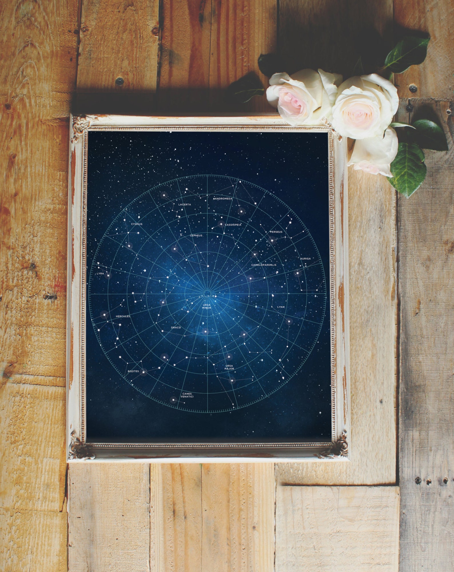 Constellation Map Star Printable, Astrology Star Print Instant Download ...