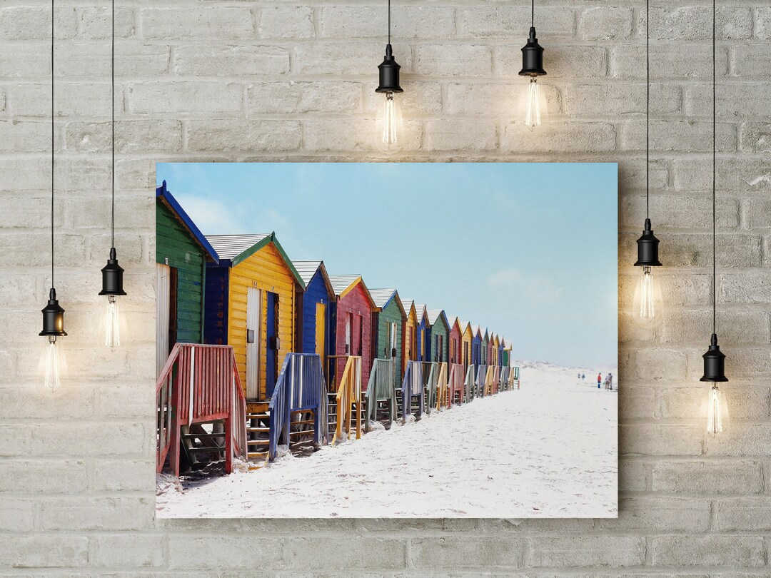 Nautical Print, Beach House Printable Art, Colorful Beach Photography ...