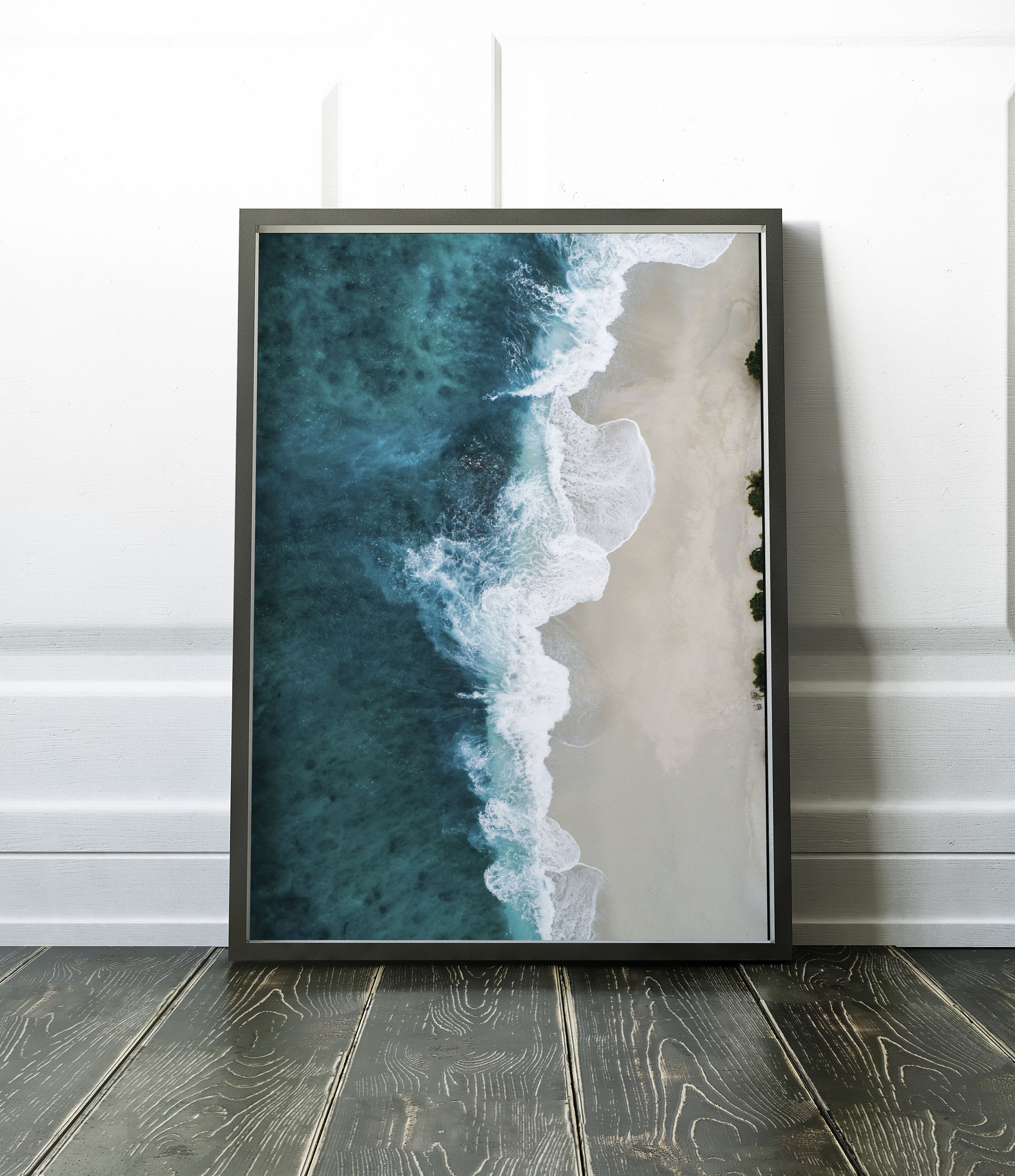 Ocean Print Large Ocean Art Print Oceanic Photography Teal | Etsy