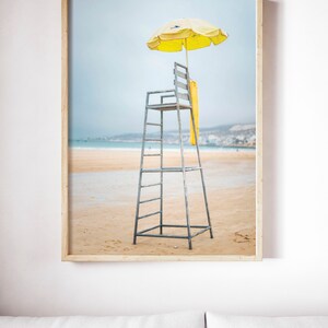 Lifeguard Photo, Beach Decor, Beach Print, Surfing Print, California ...