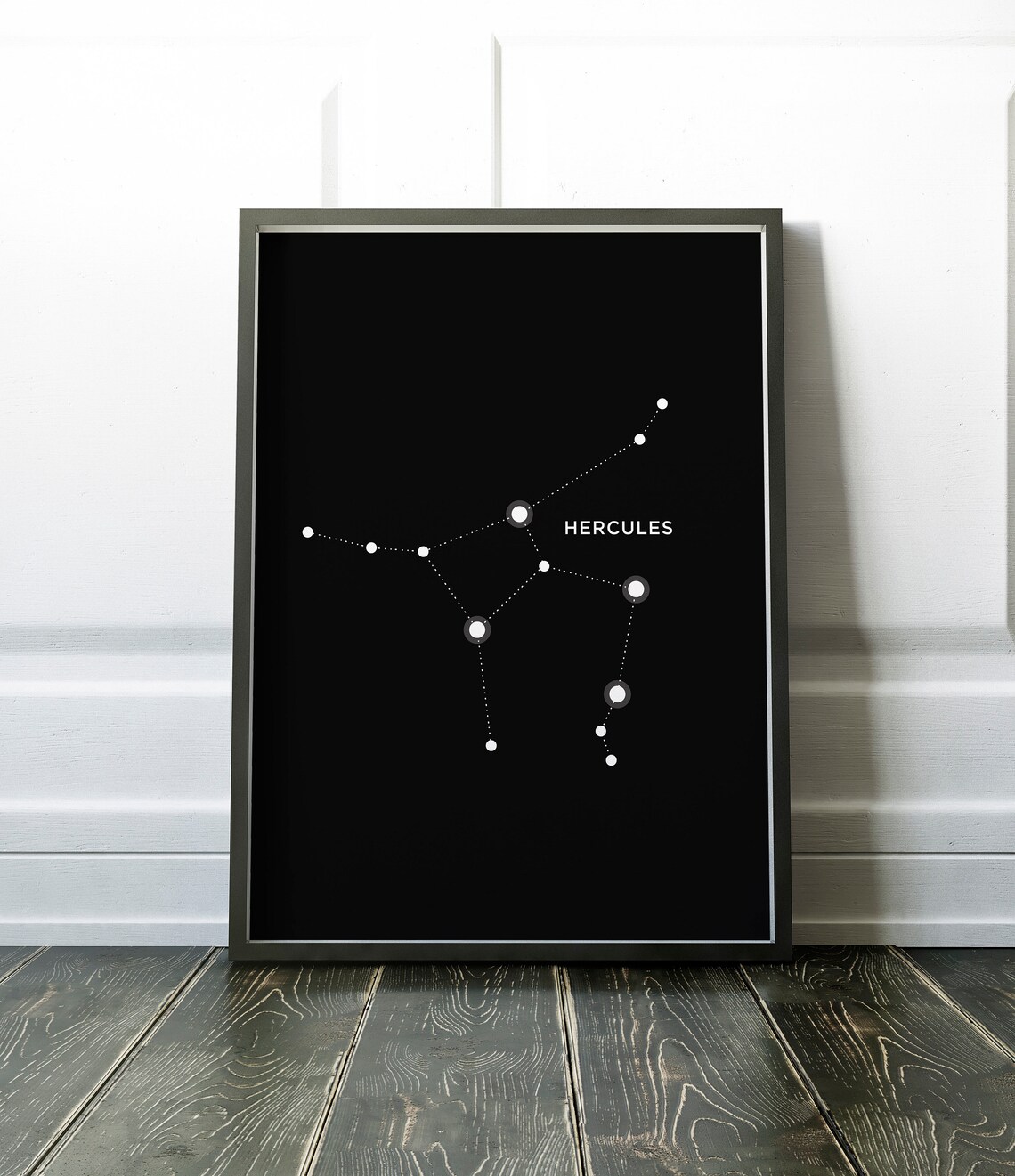 Hercules Constellation, Art Printable, Astrology Downloadable Print ...
