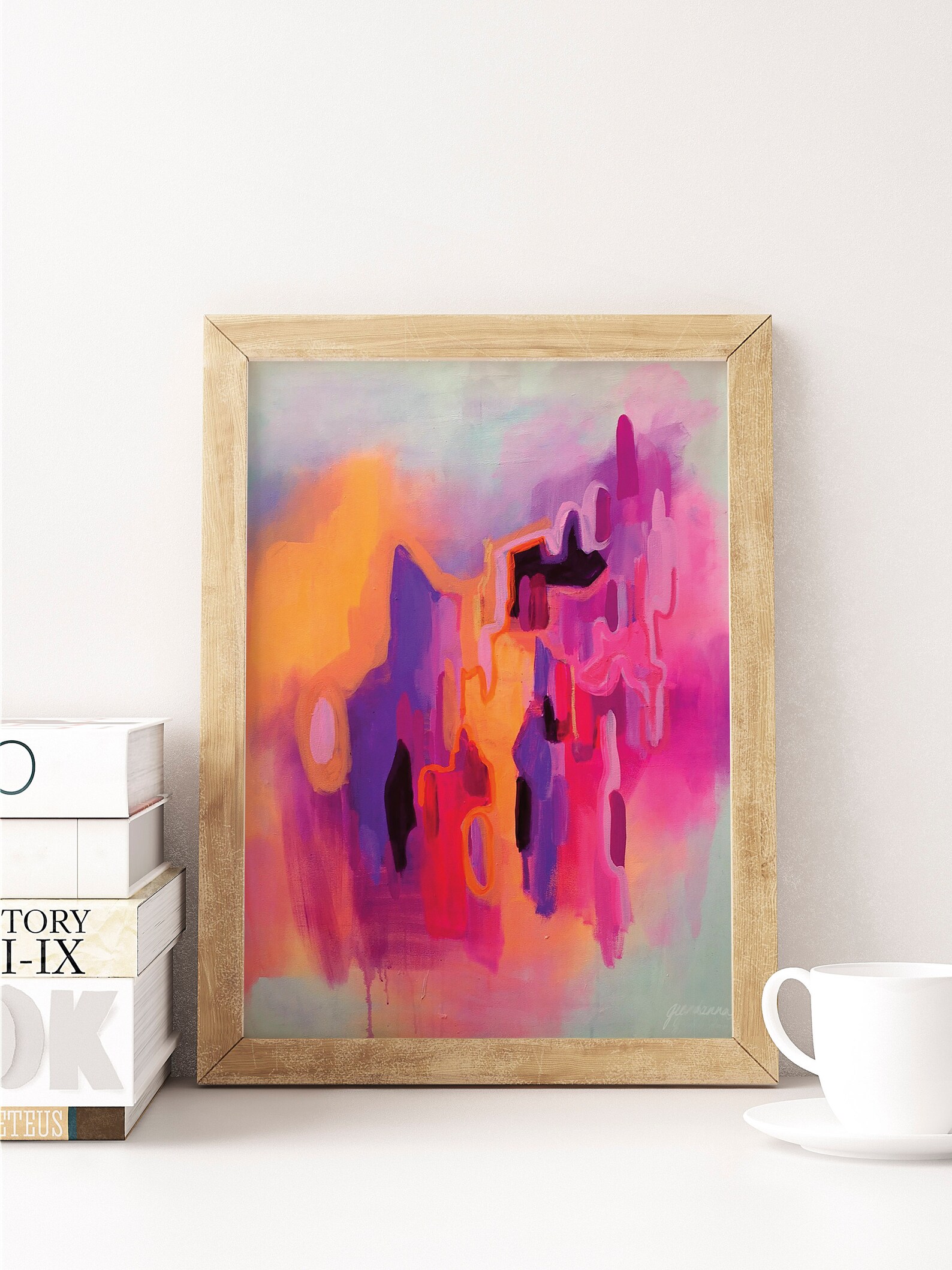 Abstract art print Large Scale Art abstract print Large | Etsy