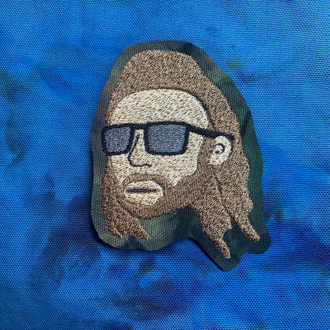 Trevor Bass Patch Goose the Band Trevor Sunglasses Bass Embroidered ...