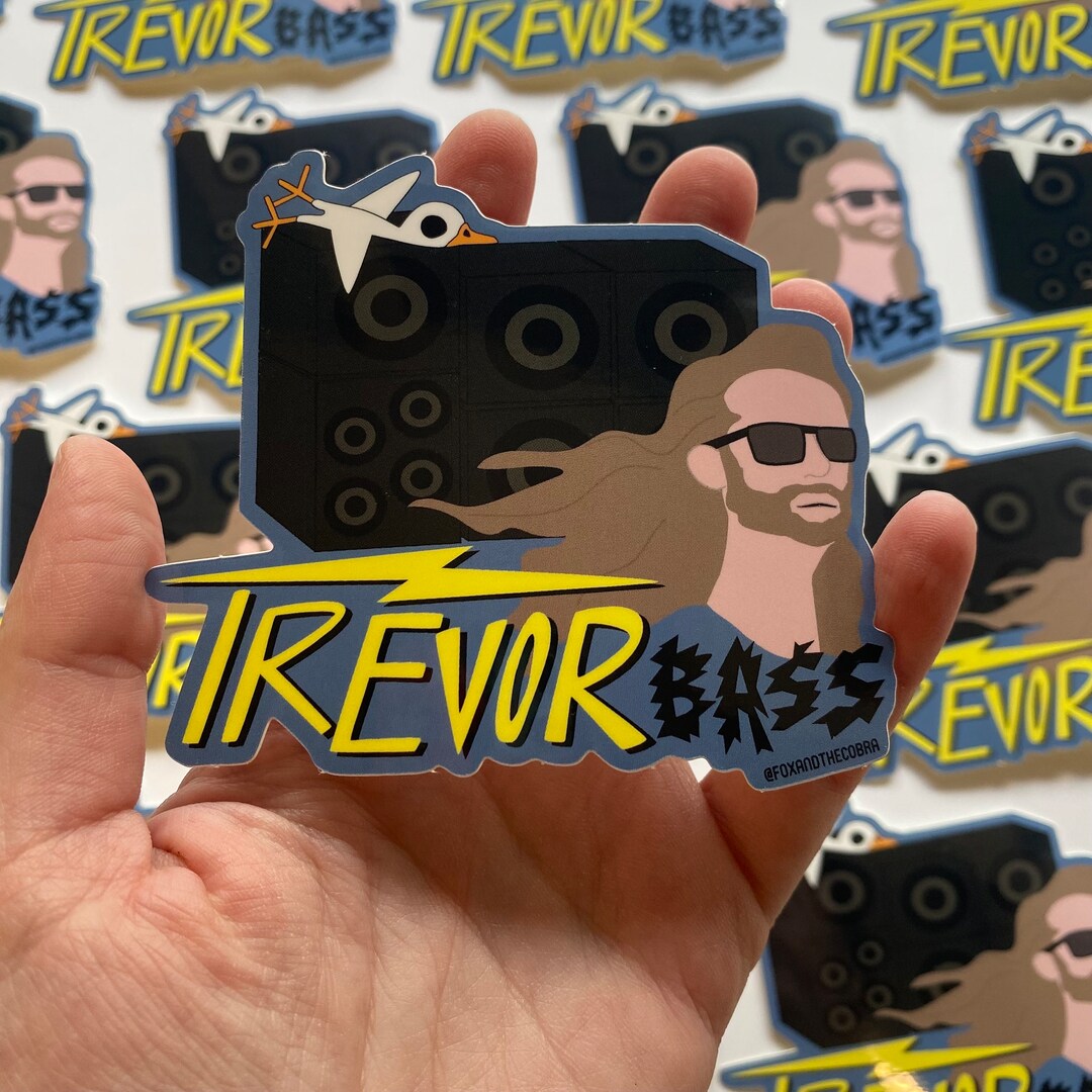 Goose the Band Trevor Bass Sticker Cooked Goose Rig With the Bass Bombs ...