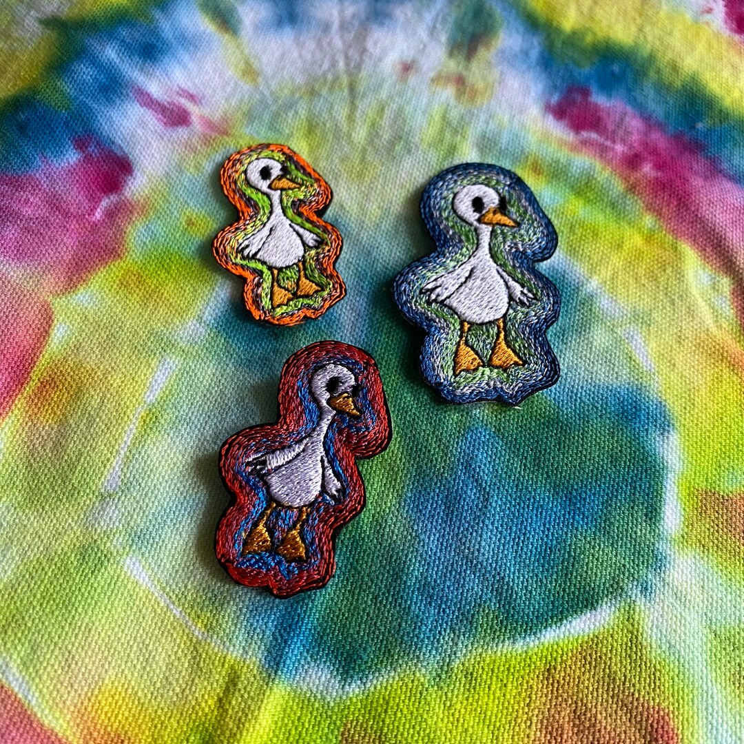 Goose the Band Floating Goose Burns Embroidered Patch - Etsy