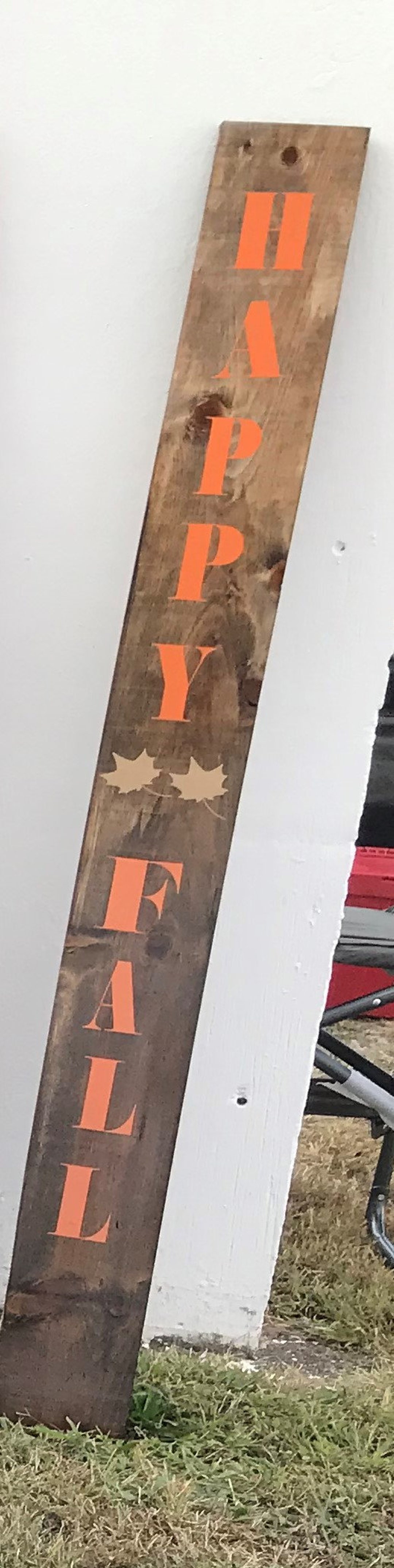 Outdoor Front Porch Board Fall Welcome - Etsy