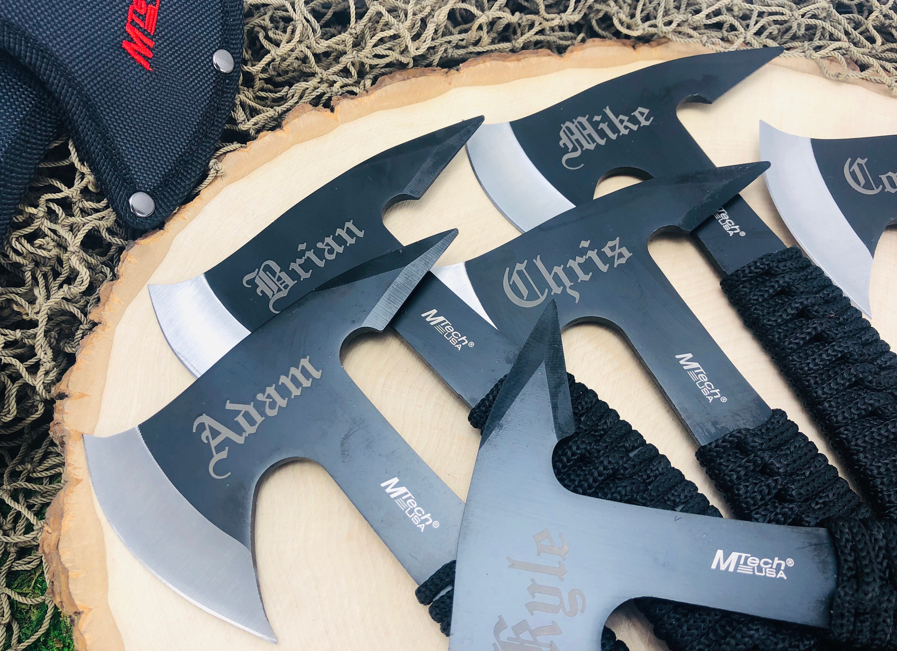 Set of 4 Cool Hatchets / Axes Great Groomsmen Gift Ideas - Etsy