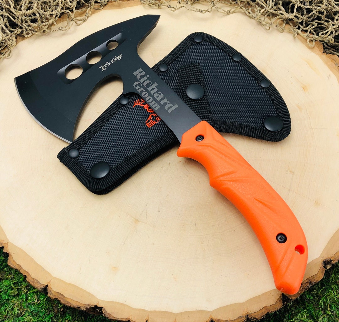 Custom Engraved Axe / Hatchet With Nylon Sheath, Unique Personalized ...