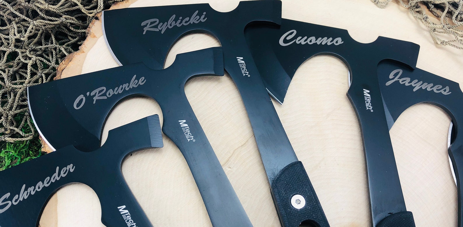 Custom Engraved Mini Hatchet Axe and Sheath Cool Mens Gift - Etsy