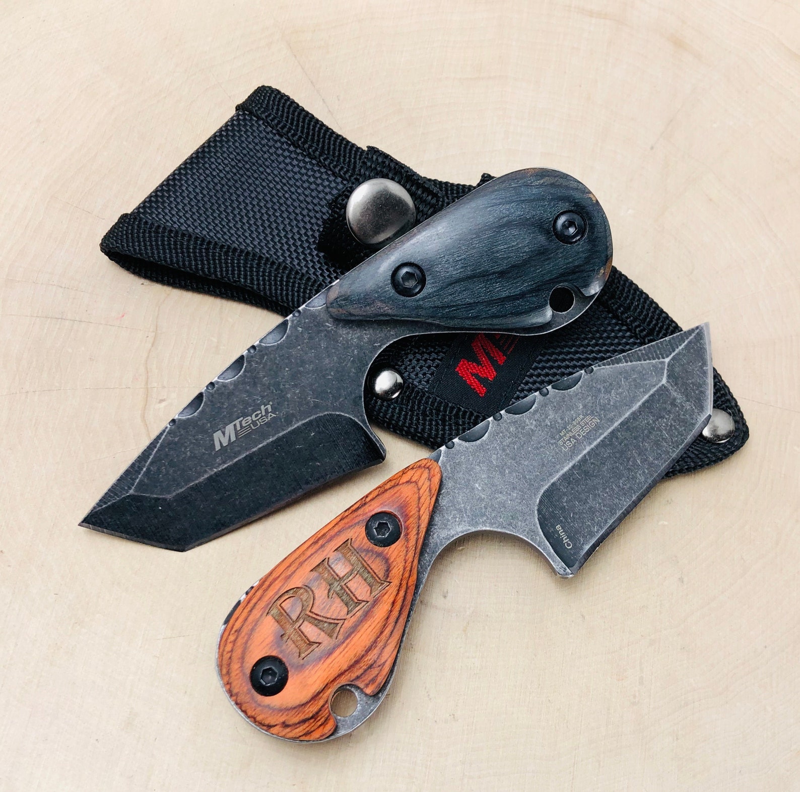 Engraved Mini Fixed Blade Knife With Sheath Xmas Stocking - Etsy